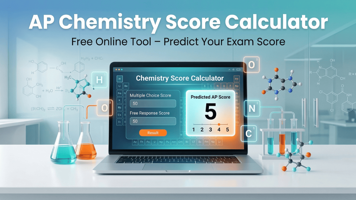AP Chemistry Score Calculator – Free Online Tool - Binomial ...